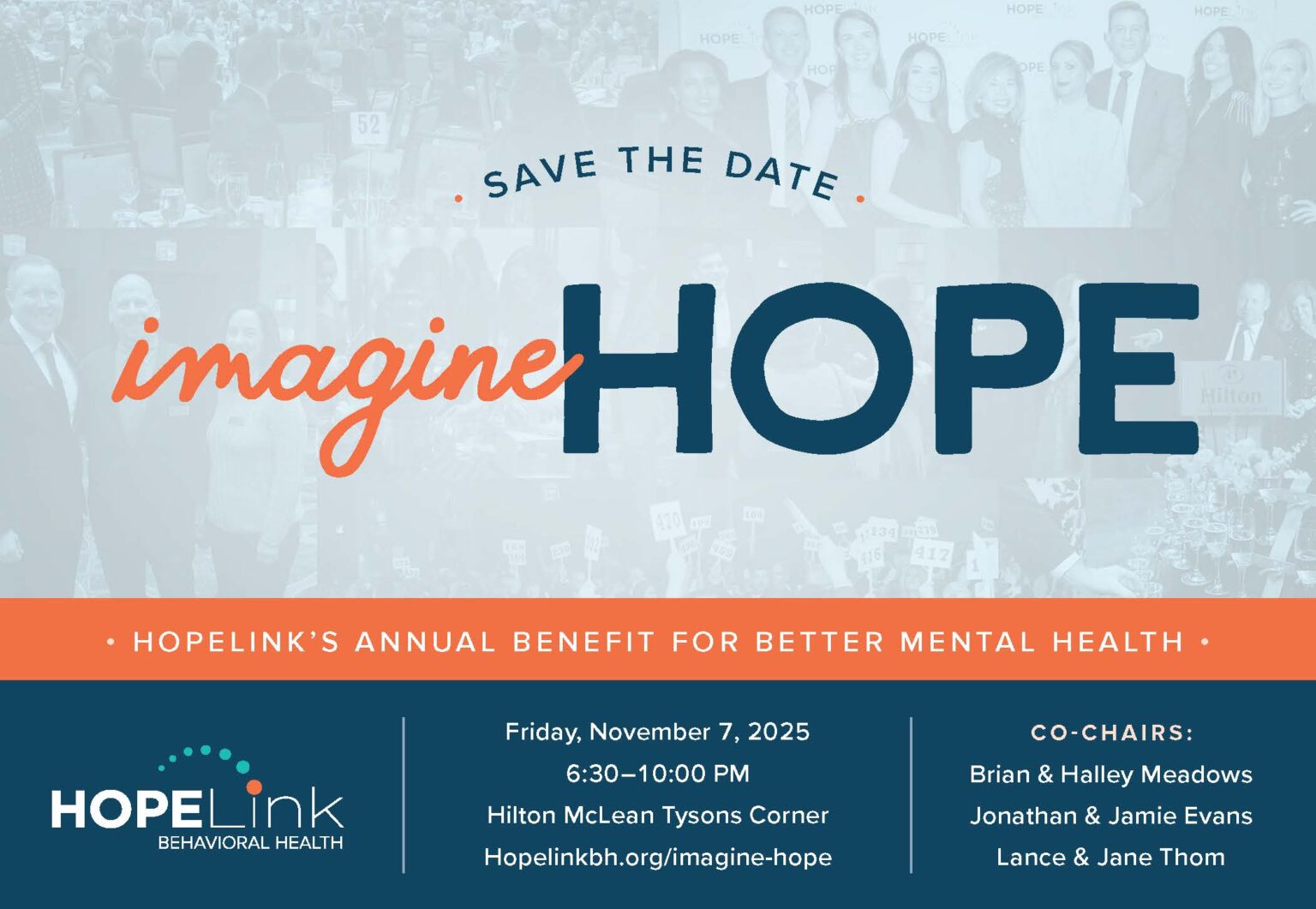 HopeLink - Imagine hope Benefit
