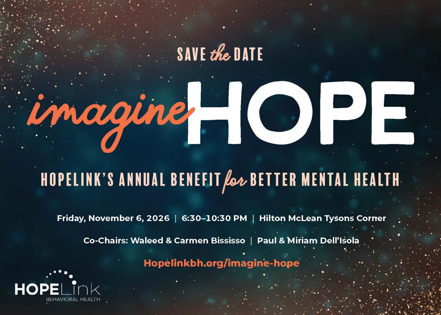 HopeLink - Imagine hope Benefit